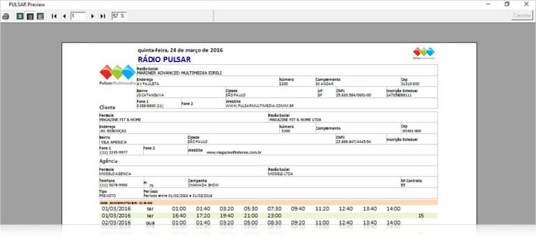 Live Pro: player de áudio para rádio - Pulsar Multimedia